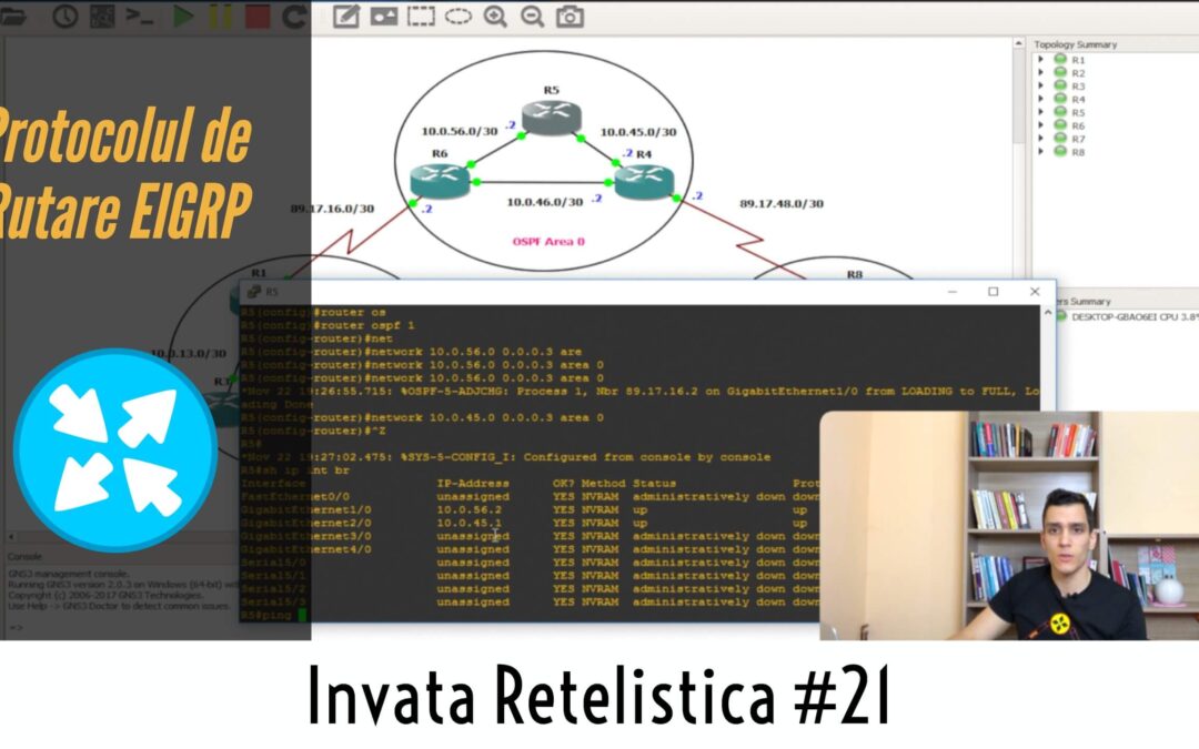 Ce este EIGRP si cum Functioneaza pe un Router Cisco _ _ Invata Retelistica #21 - RamonNastase.ro