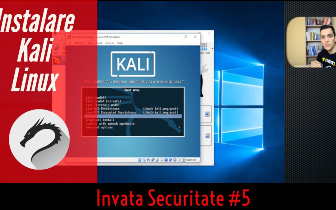 😈 Tutorial Instalare Kali Linux | Distributie de Linux pentru Hackeri | Invata Securitate #5 ...