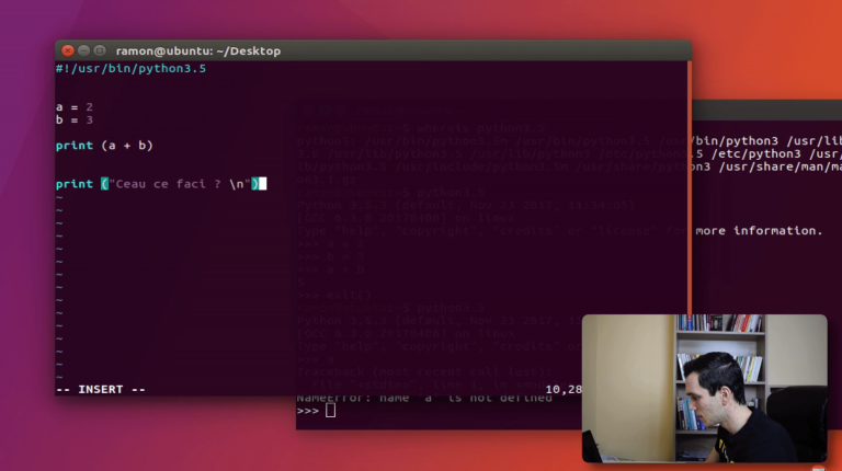 💻 Cum sa faci un Script in Python? - RamonNastase.ro