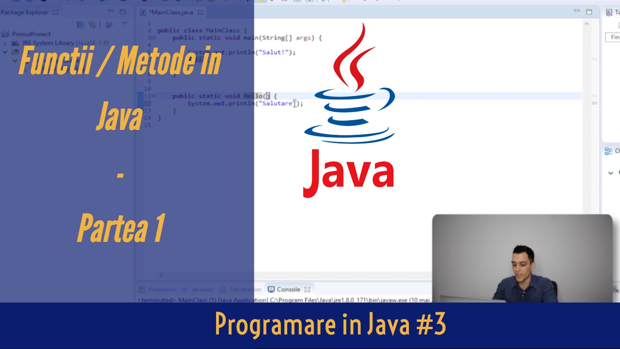 3 🚀Introducere in Metode in Java | Functii in Java | Programare in Java ...