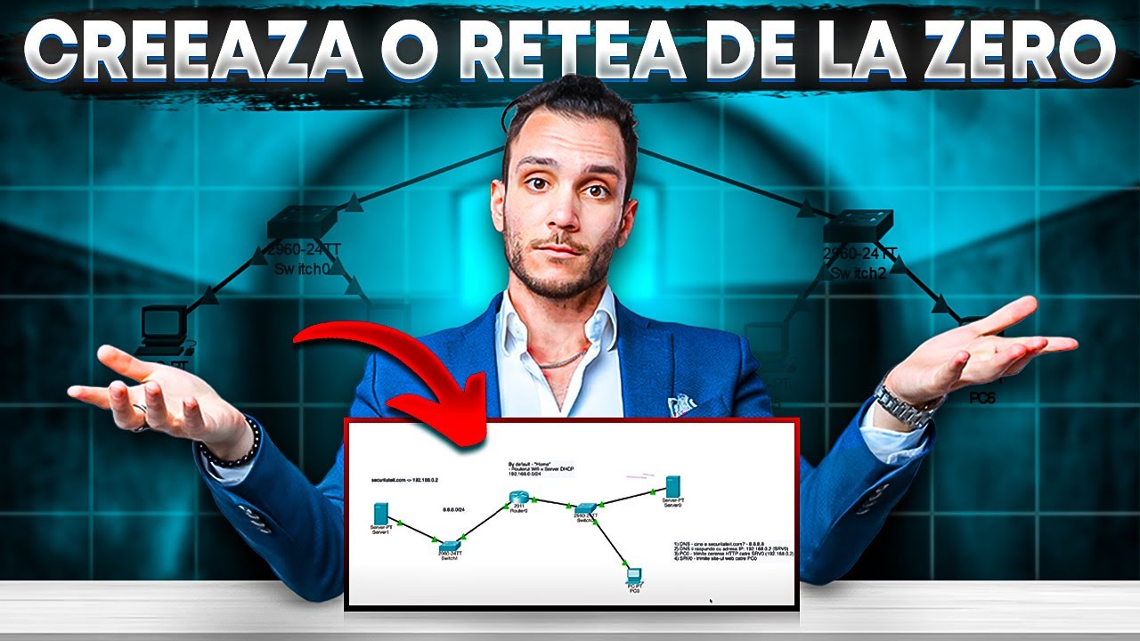 Creeaza LIVE o Retea de Calculatoare de la Zero, cu Ramon - RamonNastase.ro